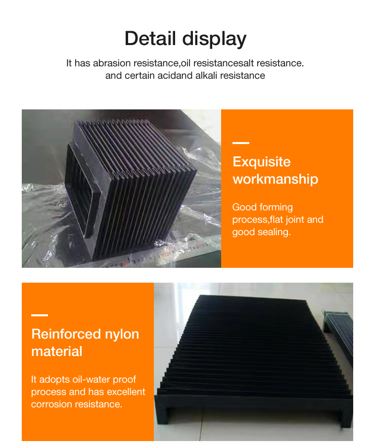 Ball Screw |linear Guide Accordion Protection Cnc Round Bellows Cover ...