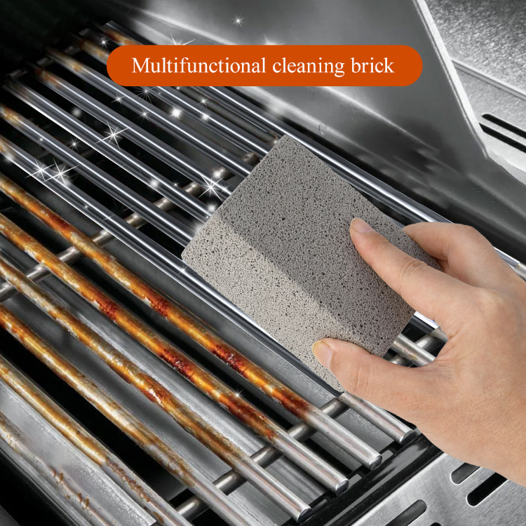 Foam Glass Easy Clean 10*7*4cm Barbecue Tool Set Bbq Grill Cleaning ...