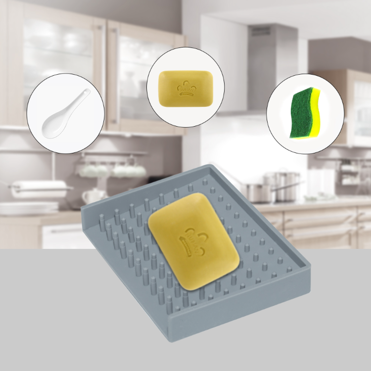 2023 Custom Bathroom Waterfall Drainer Soap Holder, Portable Sink Ware ...