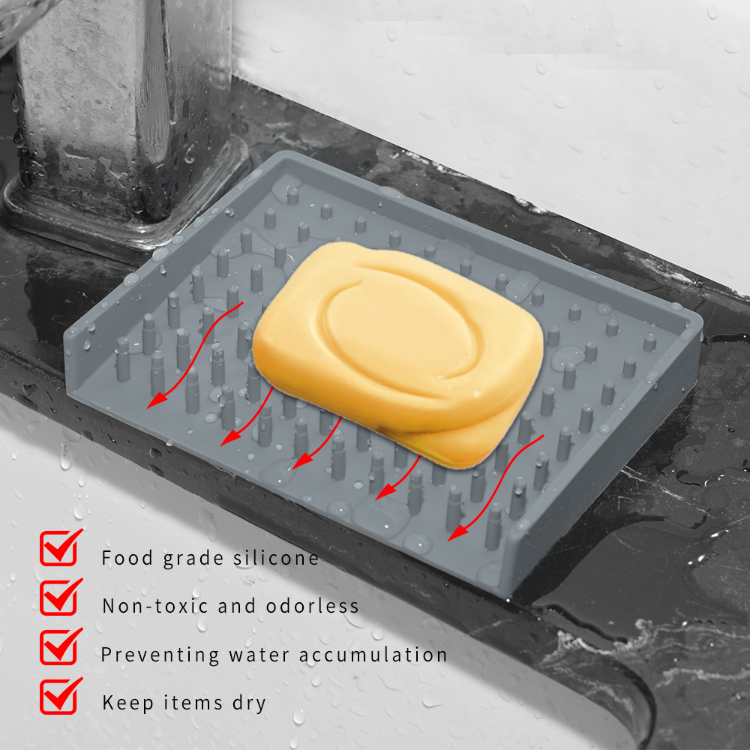 2023 Custom Bathroom Waterfall Drainer Soap Holder, Portable Sink Ware ...