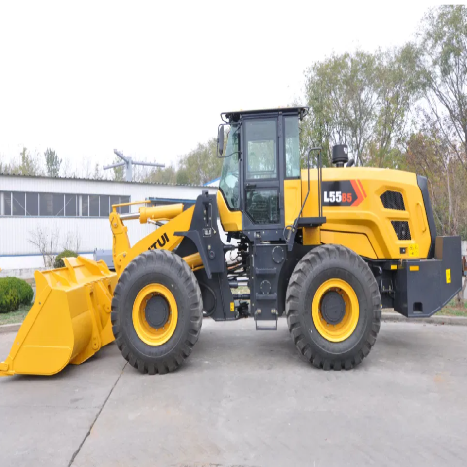 Buy Wholesale China China Top Brand New Shantui Wheel Loaders L55-b5 For Sale & Wheel Loader at ...
