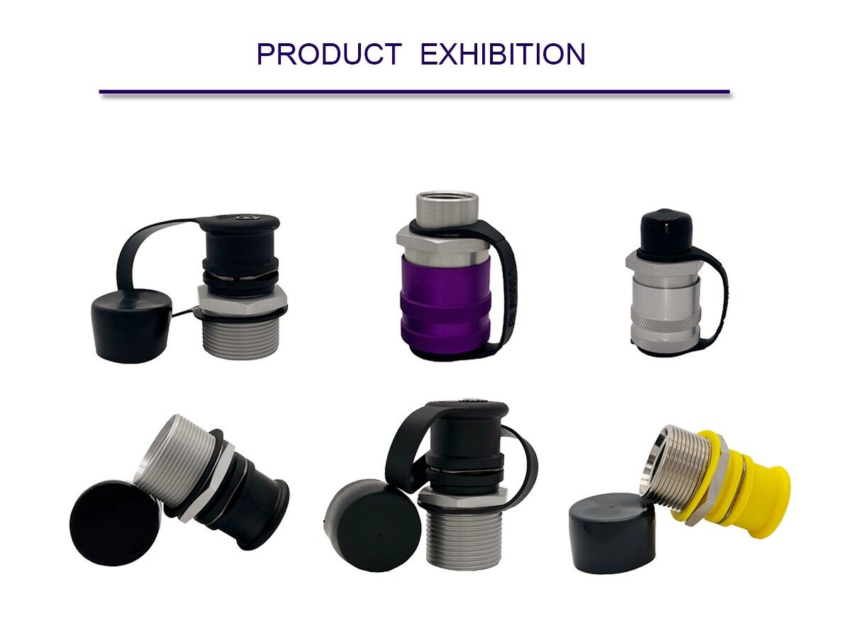 High Safety Control Flow Fluid Coupling Compression Coupling Quick ...