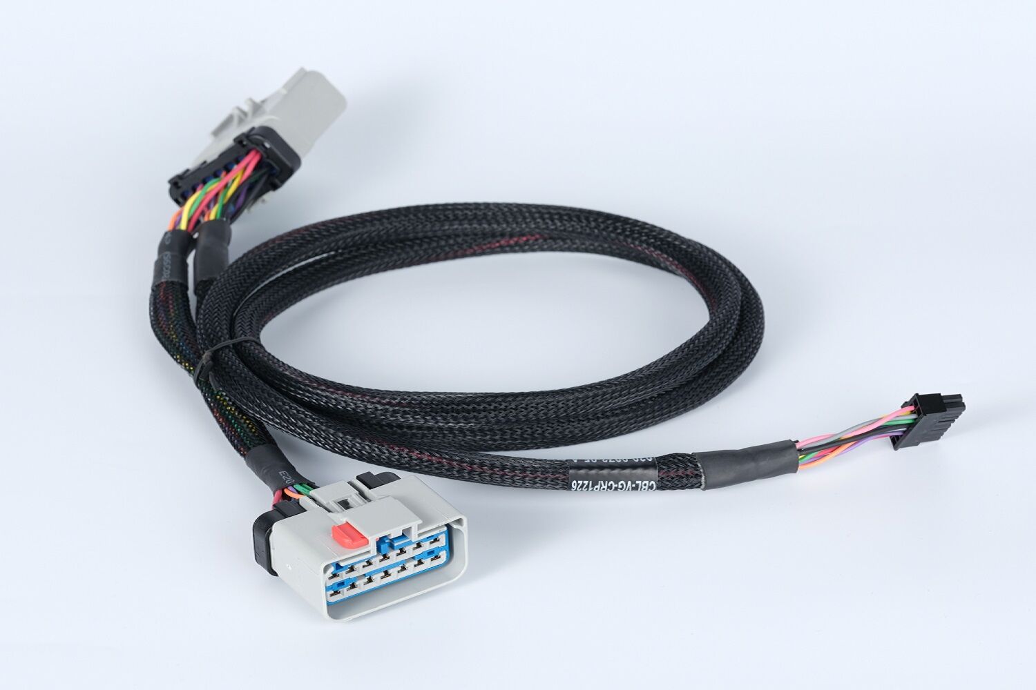 Rp1226 14pin Male To Female To Molex 12pin Female Adapter Diagnostic ...