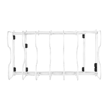 2021 Multifunctional Telescopic Kitchen Shelf Wrought Iron Pot Cover ...