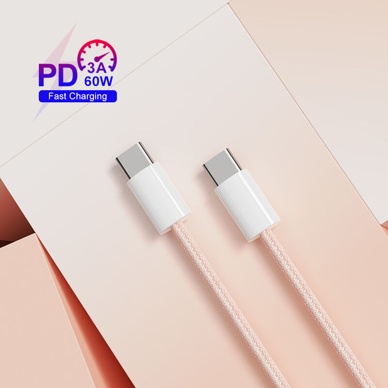 Buy Wholesale China Ce Certified Nylon Braided 60w Data Cable 3a Pd ...