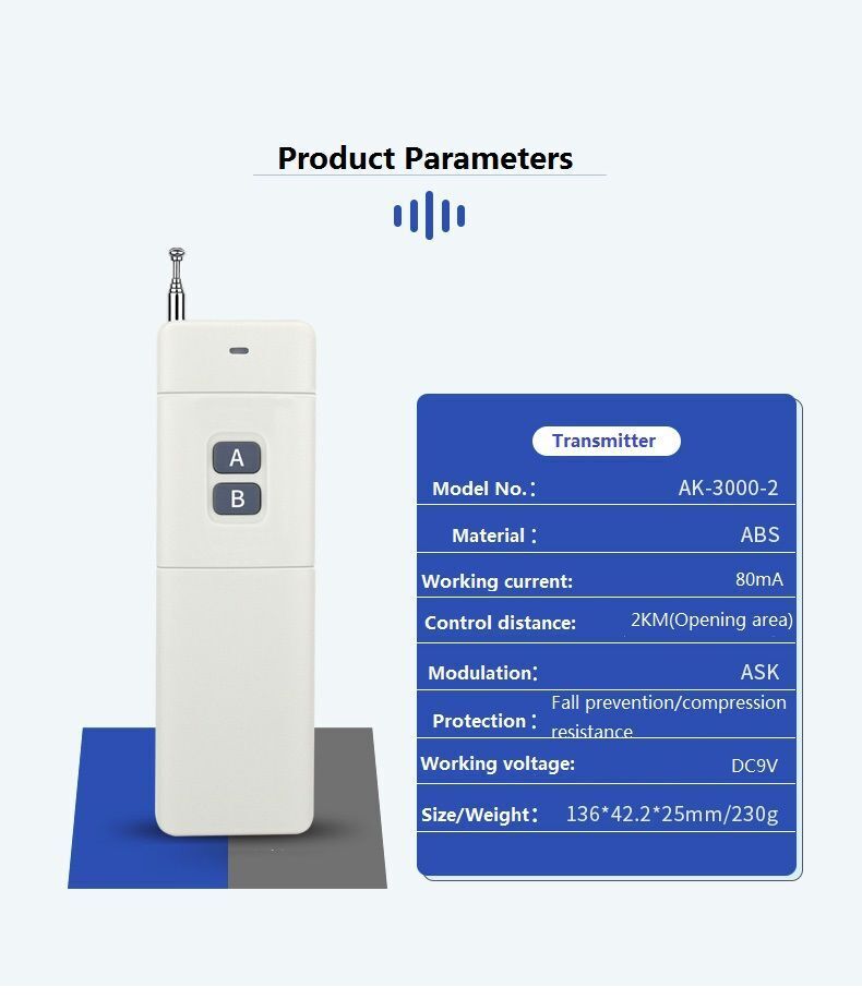 Buy Wholesale China Universal Remote Controller Switch 1ch Rf Remote ...