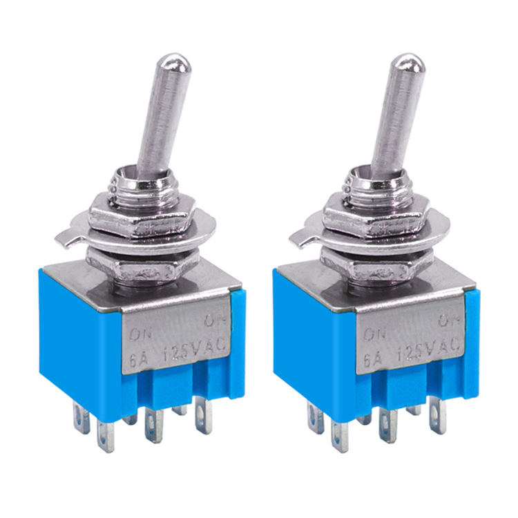 Mts-203 Mini 6mm On-off-on Toggle Switch - Buy China Wholesale Carling ...