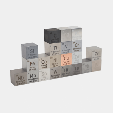 Periodic Table Density Cubes