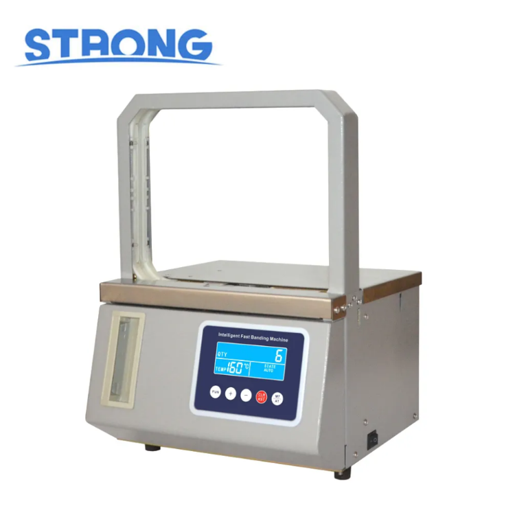 Automatic Hot Melt Opp Tape Banding Machine Supermarket Vegetable ...