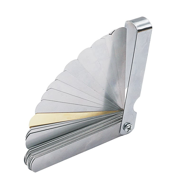 Stainless Steel Filler Feeler Gauges Blade Thickness Gauge 32 Blades ...