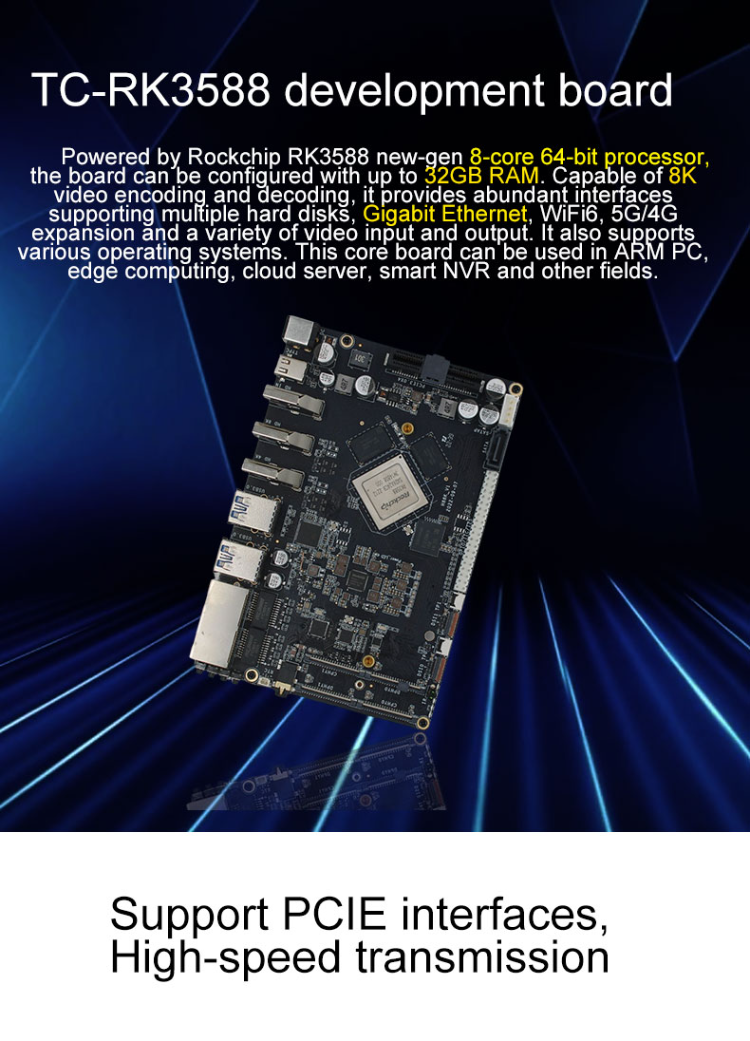 Android Embedded Board Arm Som Rockchip Rk3588 Development Board - Buy ...