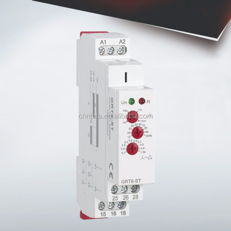 Grt8-st Star Delta Timer Relay - China Wholesale Star Delta Timer Relay ...