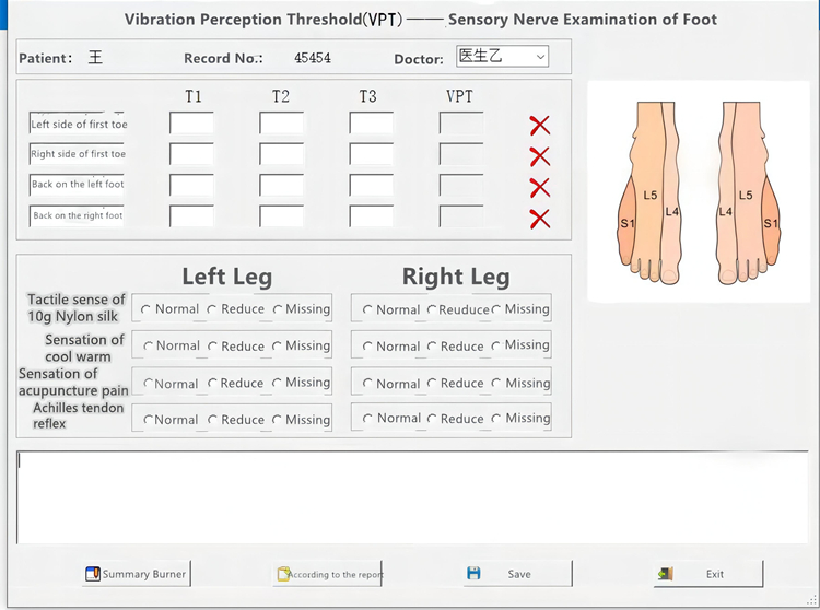 Buy China Wholesale Diabetes Neuropathy Machine Testing Device ...