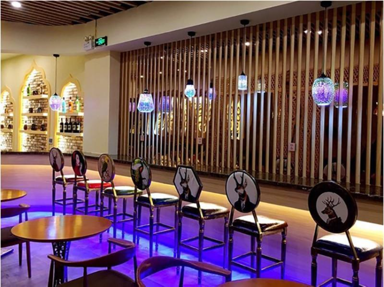Direct Selling Creative Colorful 3d Glass Pendant Light Retro Metal ...