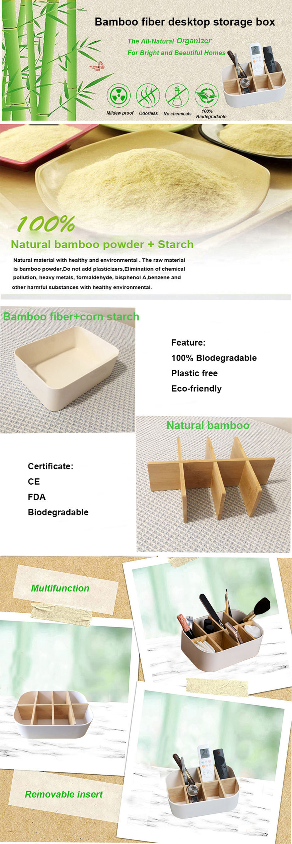 Buy Wholesale China Hot Sale Eco-friendly Natural Biodegradable Bamboo ...