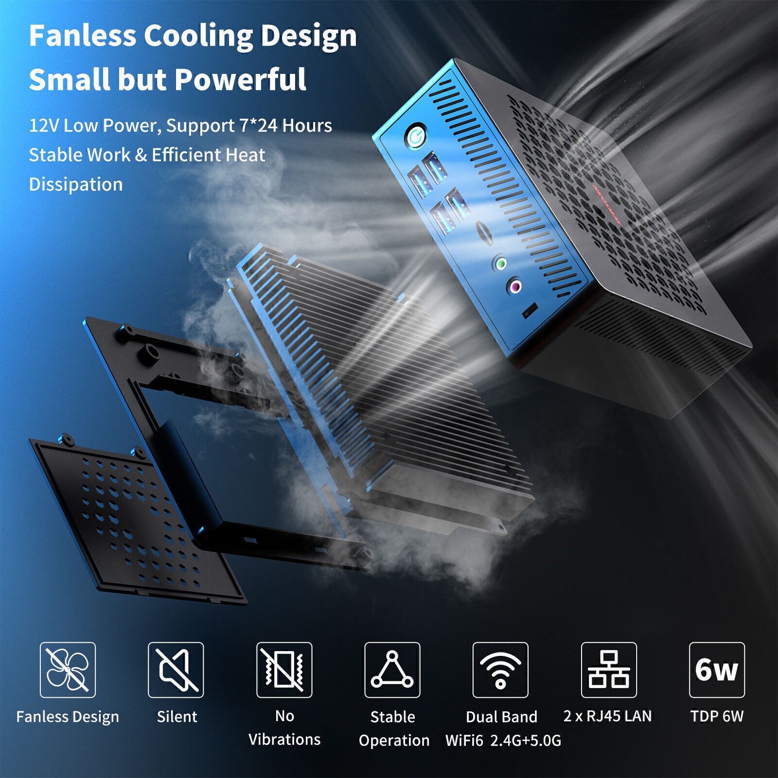 Buy Wholesale China Fanless N200 Mini Pc Firewall Micro Appliance 32gb ...