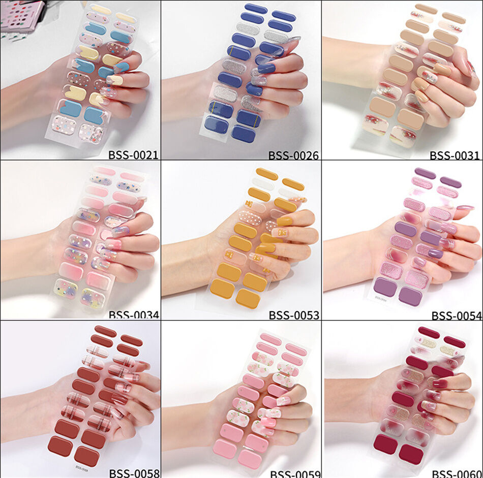 Buy Wholesale China Gel Nail Sticker Bronzing Uv Nail Oil Glue Semi ...