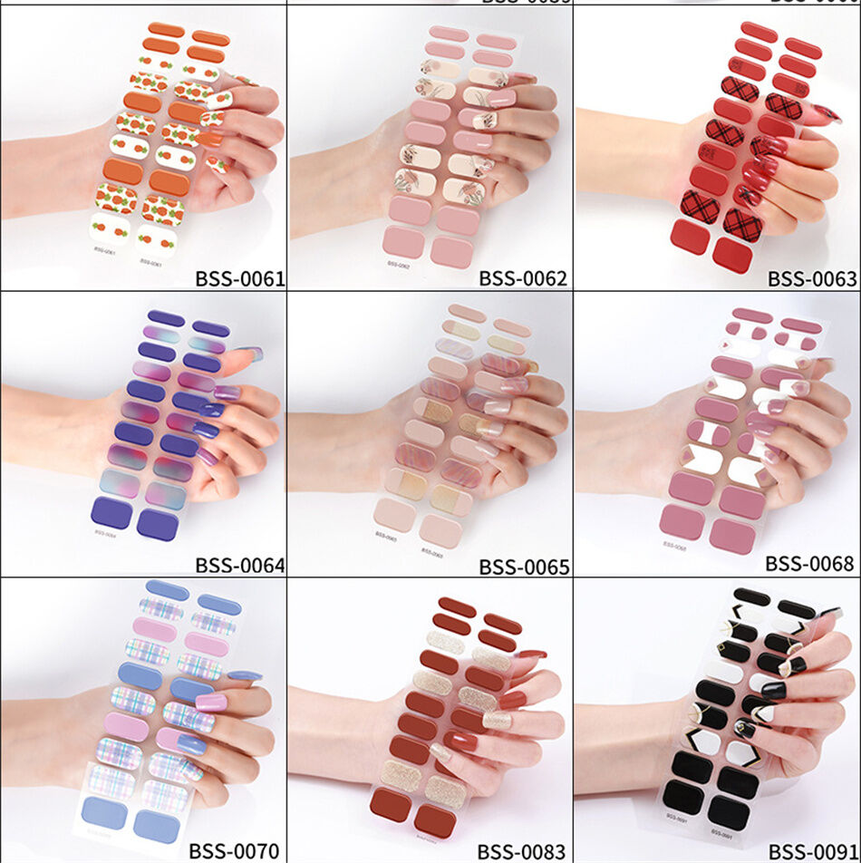 Buy Wholesale China Gel Nail Sticker Bronzing Uv Nail Oil Glue Semi ...