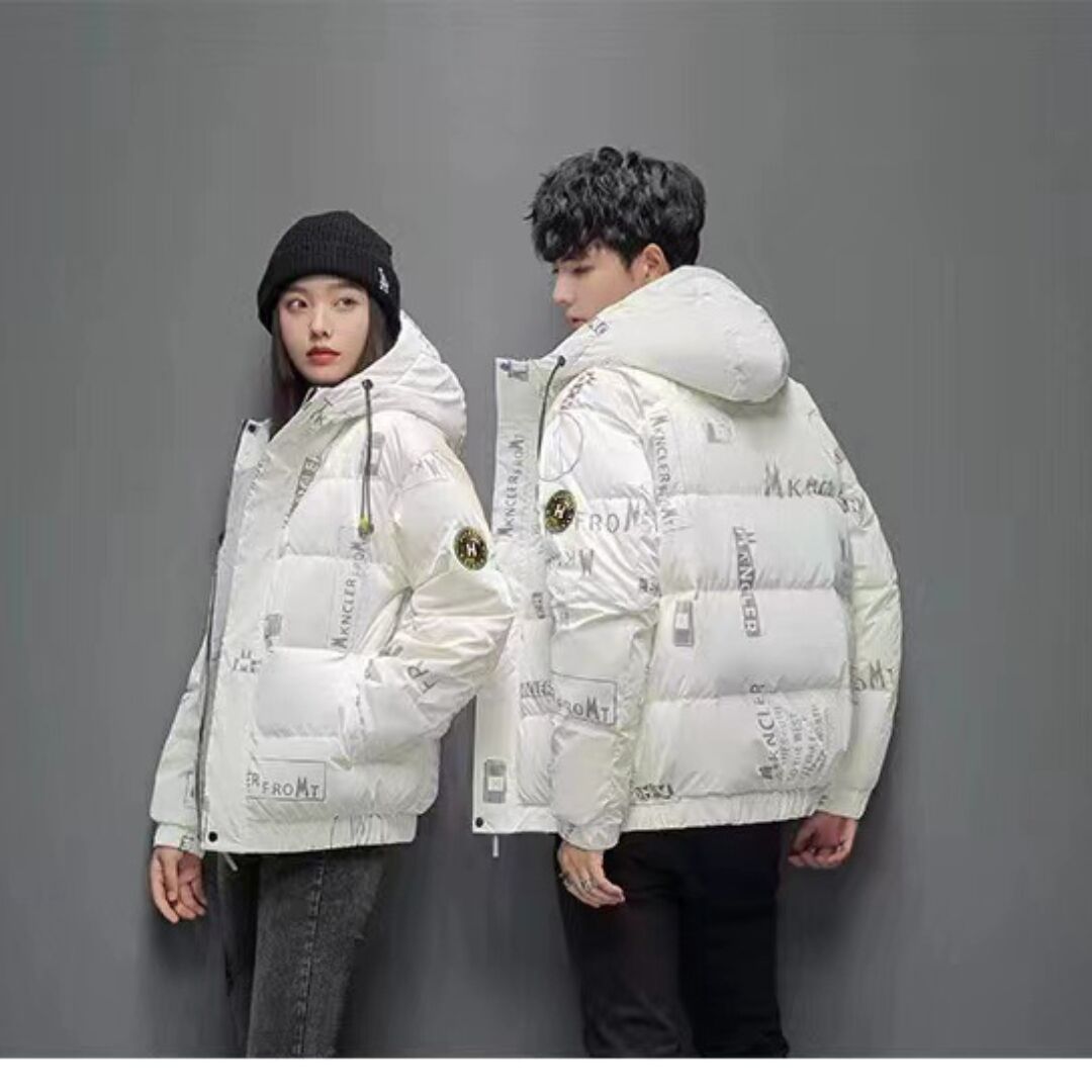 Buy Wholesale China Mu Shiny Imitation Leather Fashion Disposable White Duck Down Down Jacket ...