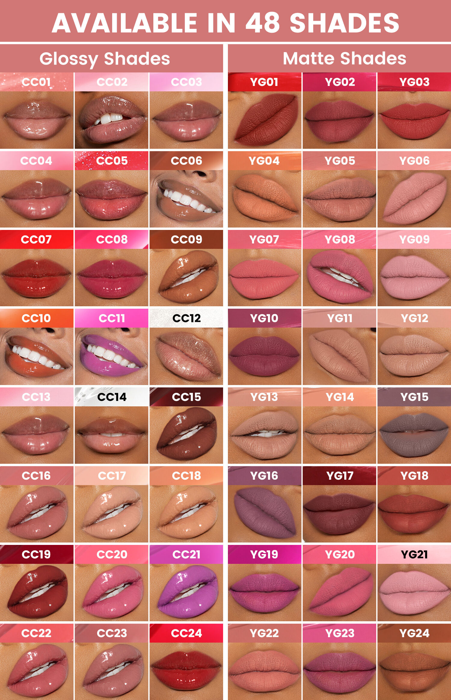 Buy Wholesale China Hot Selling Cosmetics All Skin Types Glossy&matte ...