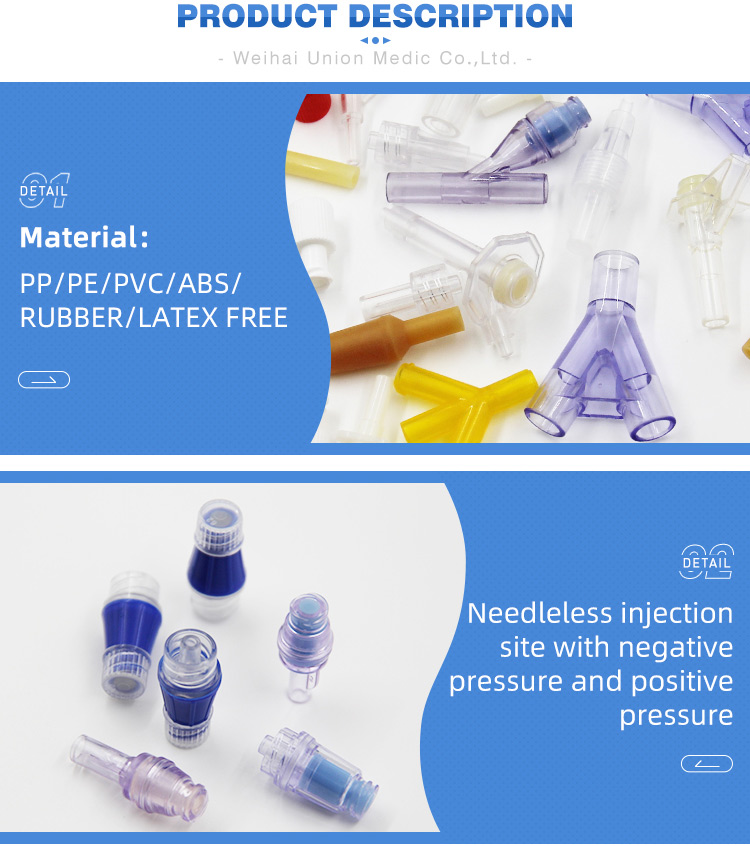 Hospital Medical Latex Rubberintermittent Injection Sites For Iv Sets ...