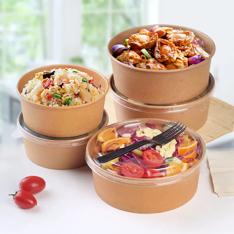 Buy Wholesale China White Round Paper Salad Bowl Wholesale ...