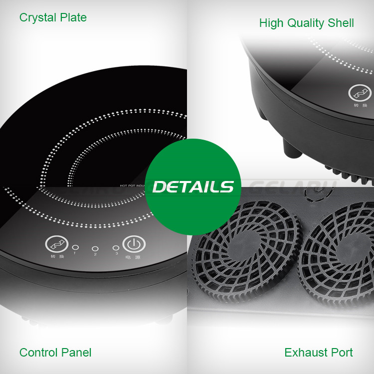 Small Size Toughened Glass Portable Built-in Cooktop Electric Stove ...