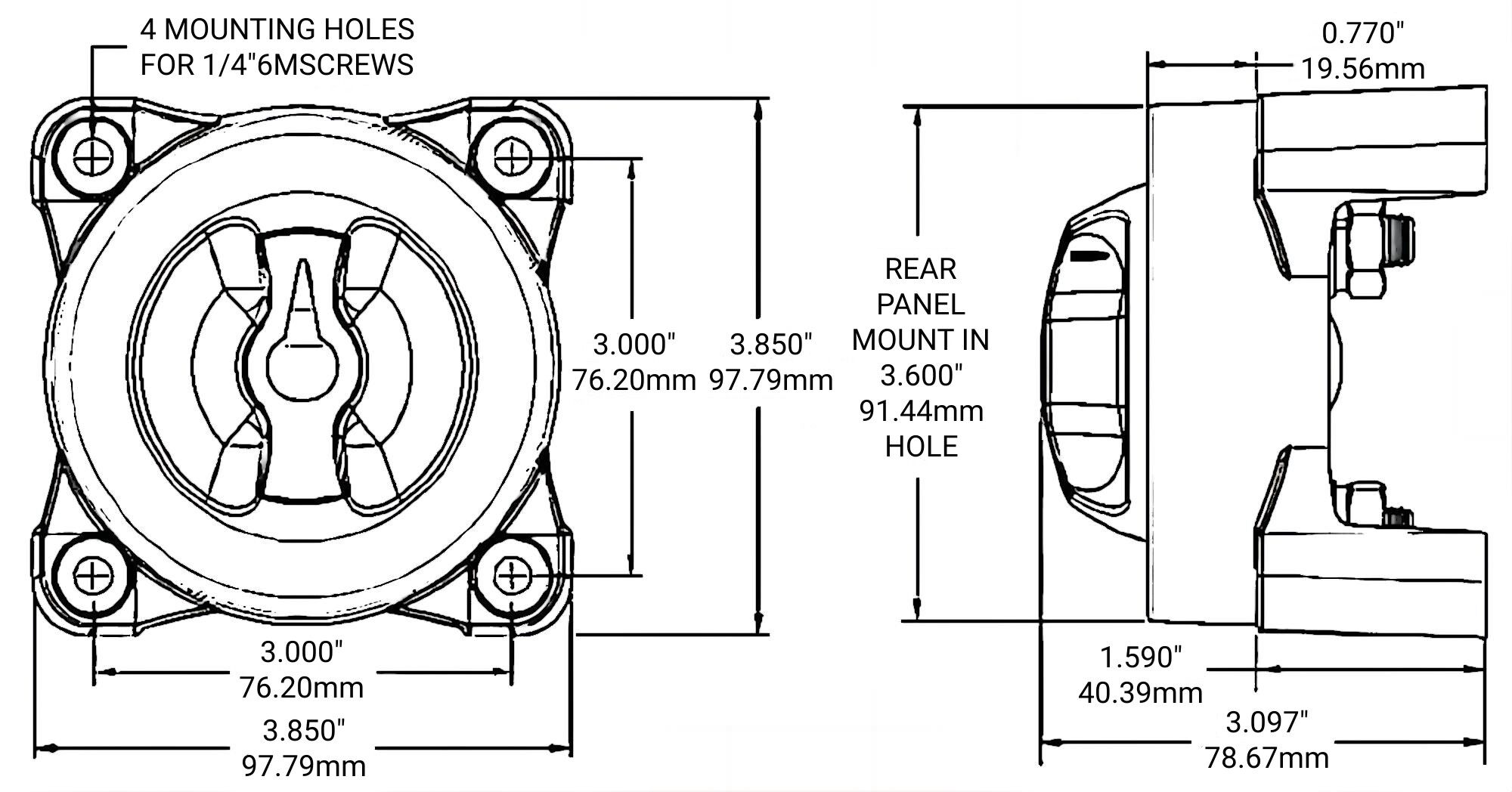 Buy Wholesale China Battery Switch Selector 4 Position 350a & Battery ...