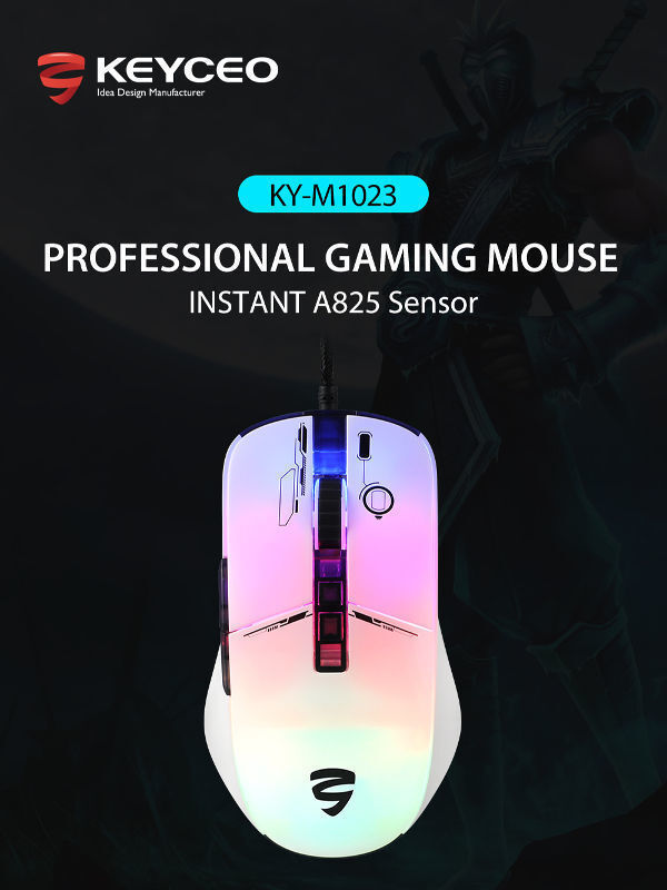 Buy Wholesale China Professional Gaming Mouse A825 Sensor Transparent ...