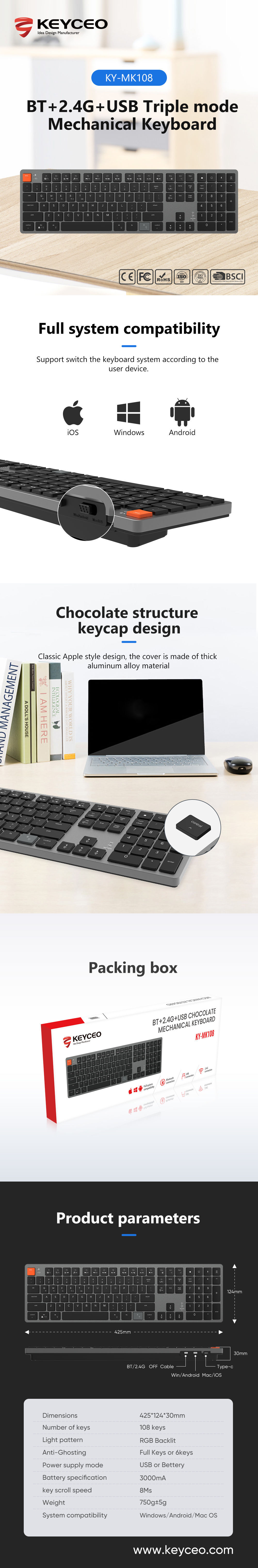 Buy Wholesale China Factory Custom Ultra-thin Keycaps Mechanical ...