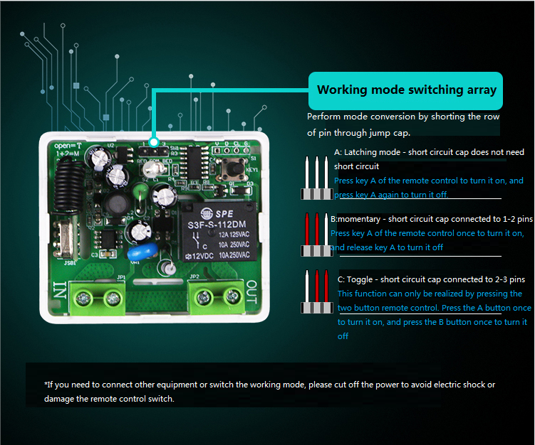 Bulk Buy China Wholesale Wireless Universal Remote Controller Switch ...