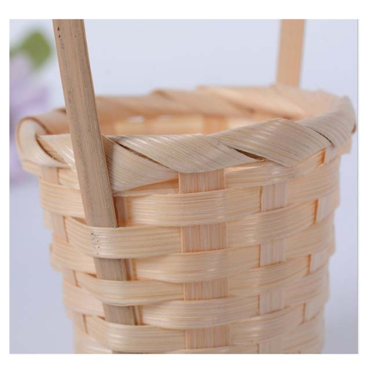 Buy Wholesale Vietnam Bamboo Basket With Handles Colored Bamboo Eco ...