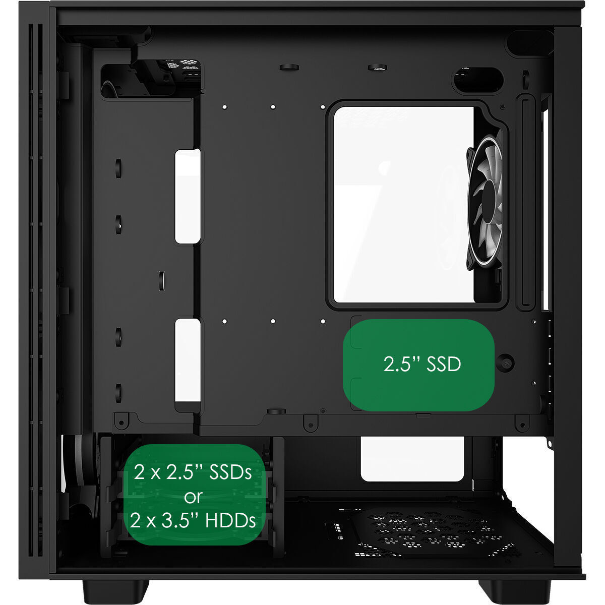 Buy Wholesale China Dual Tempered Glass M-atx Gaming Mini Tower ...