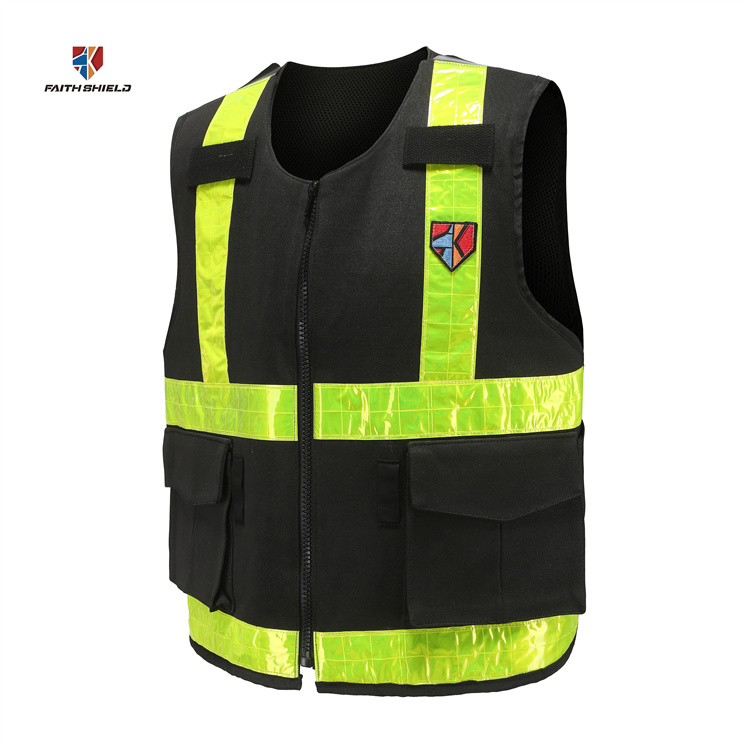 Outdoor Work Safety Reflective Warning Coveralls Anti-cut Stab Proof ...