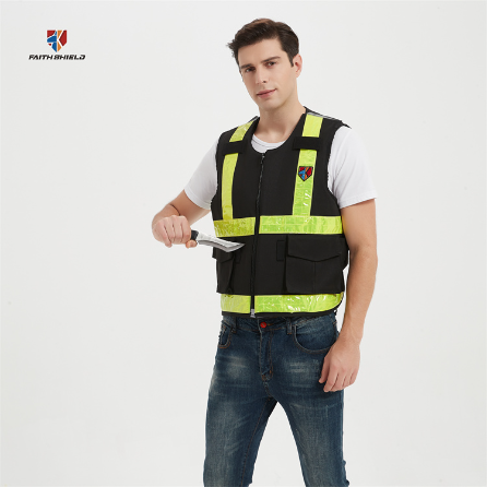 Outdoor Work Safety Reflective Warning Coveralls Anti-cut Stab Proof ...