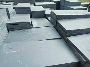 Super Sale Price Black Slate Roof Tile Handmade & Cut Sawn Edge From ...