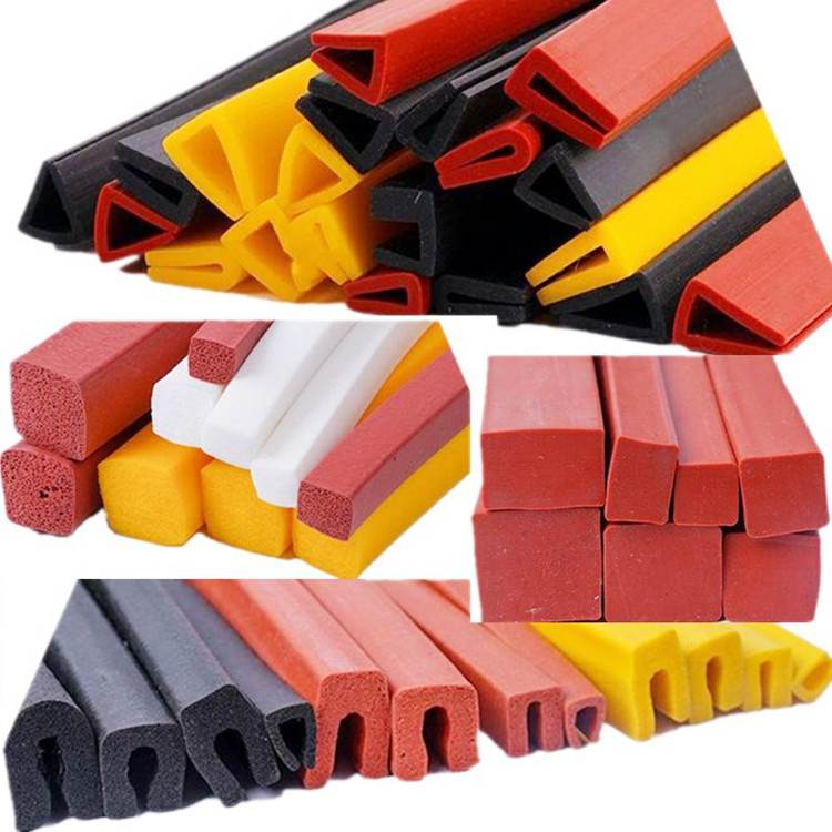Buy Wholesale China Extrusion Square Silicone Sponge Rubber Seal Strip ...