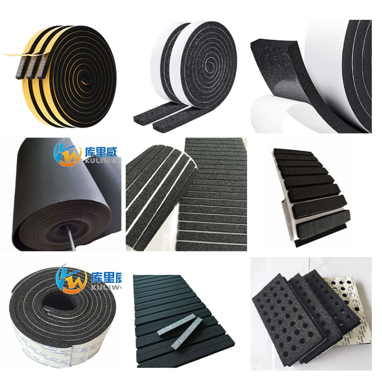Rubber Epdm Foam Sponge Seal Strip For Car Door Window Epdm Roll ...