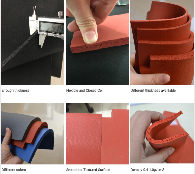 Buy China Wholesale Silicone Sheets High Temperature Sponge Foam Cushion Pad For Heat Transfer ...