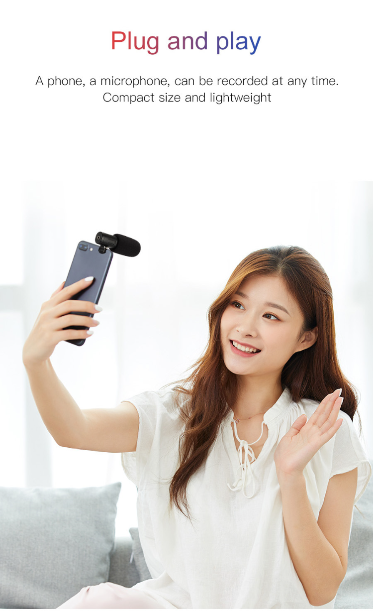 Buy Wholesale China Vlogger Streaming Interview Condenser Shotgun ...