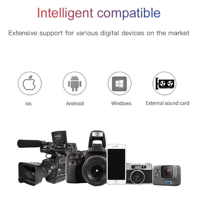 Buy Wholesale China Vlogger Streaming Interview Condenser Shotgun ...