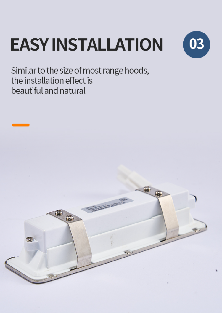 Range Hood Flat Light Side Panel Ultra-thin Ceiling Led Light Embedded ...