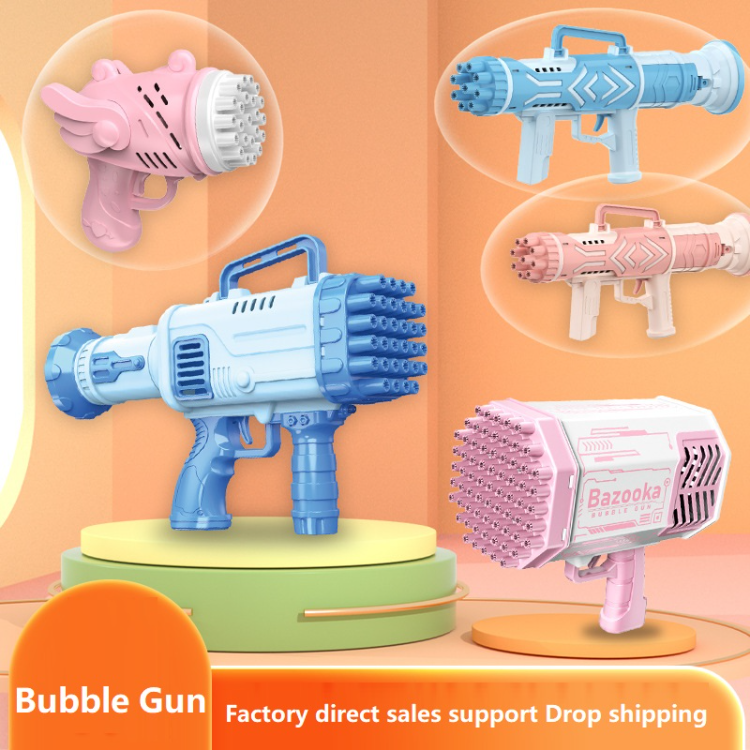 Buy Wholesale China 69 Holes Electric Super Large Volume Gatling Bubble ...