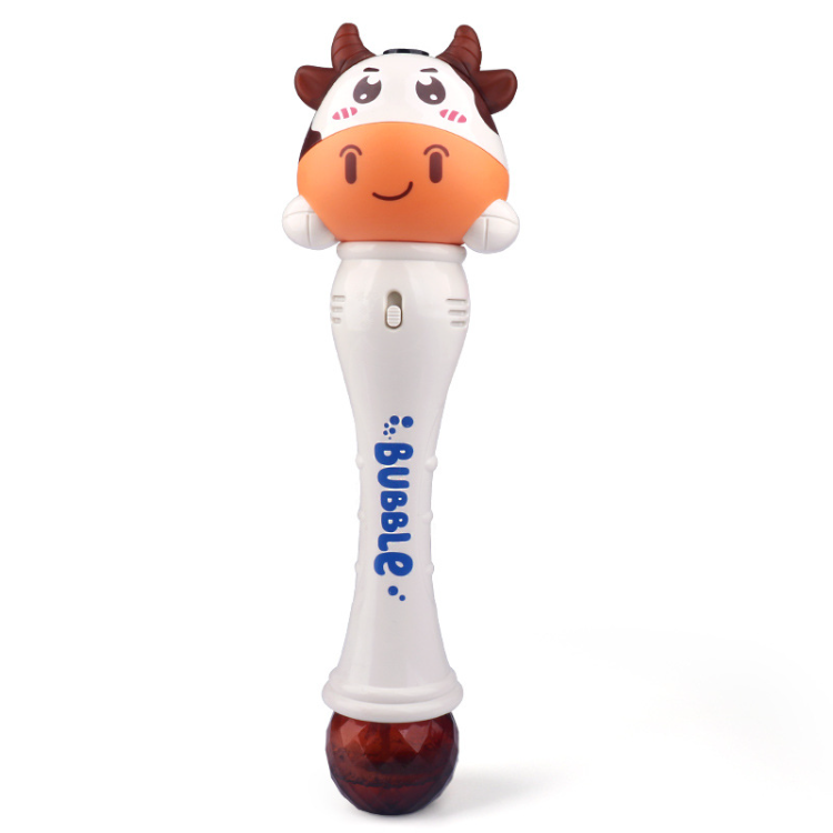 Cow Shape Electronic Bubble Blowing Lluminating Bubble Blower With ...