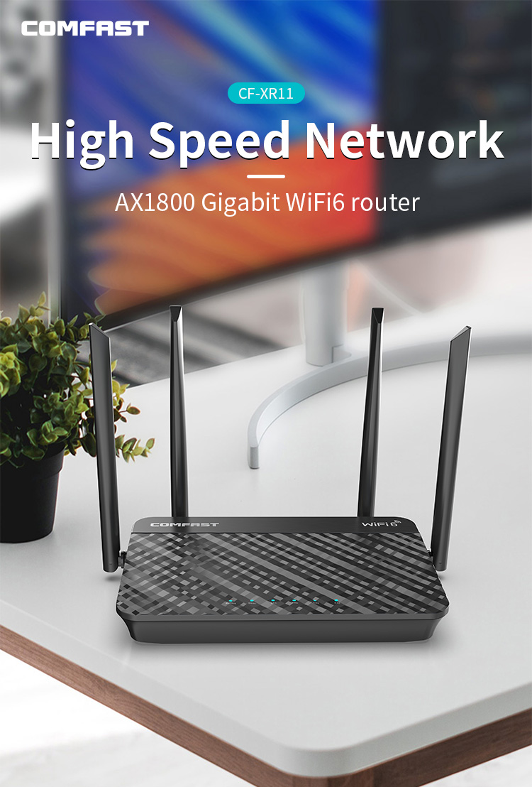 New Technology Gigabit Ports Dual Band 1800mbps Wifi 6 Mesh 5g Wireless ...