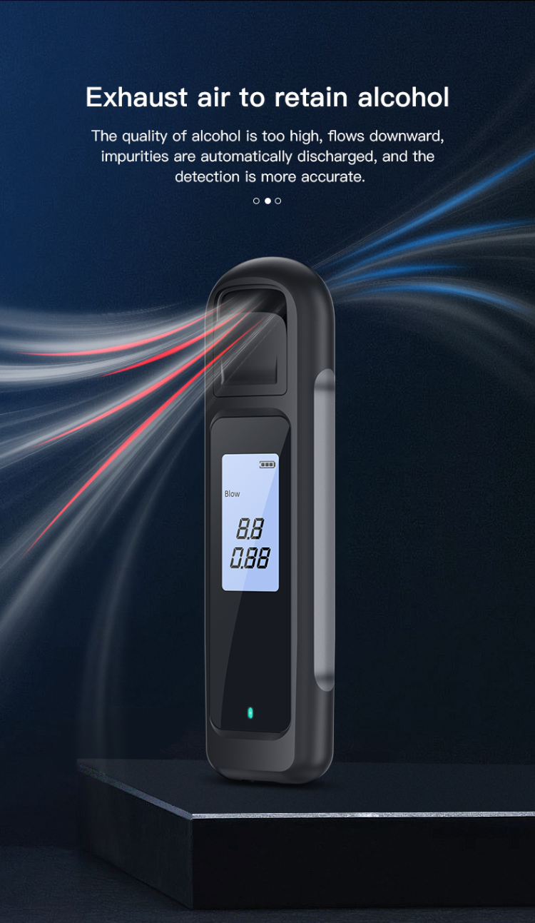 Buy Wholesale China 2022 Usb New Breathe Digital Alcohol Detector With ...