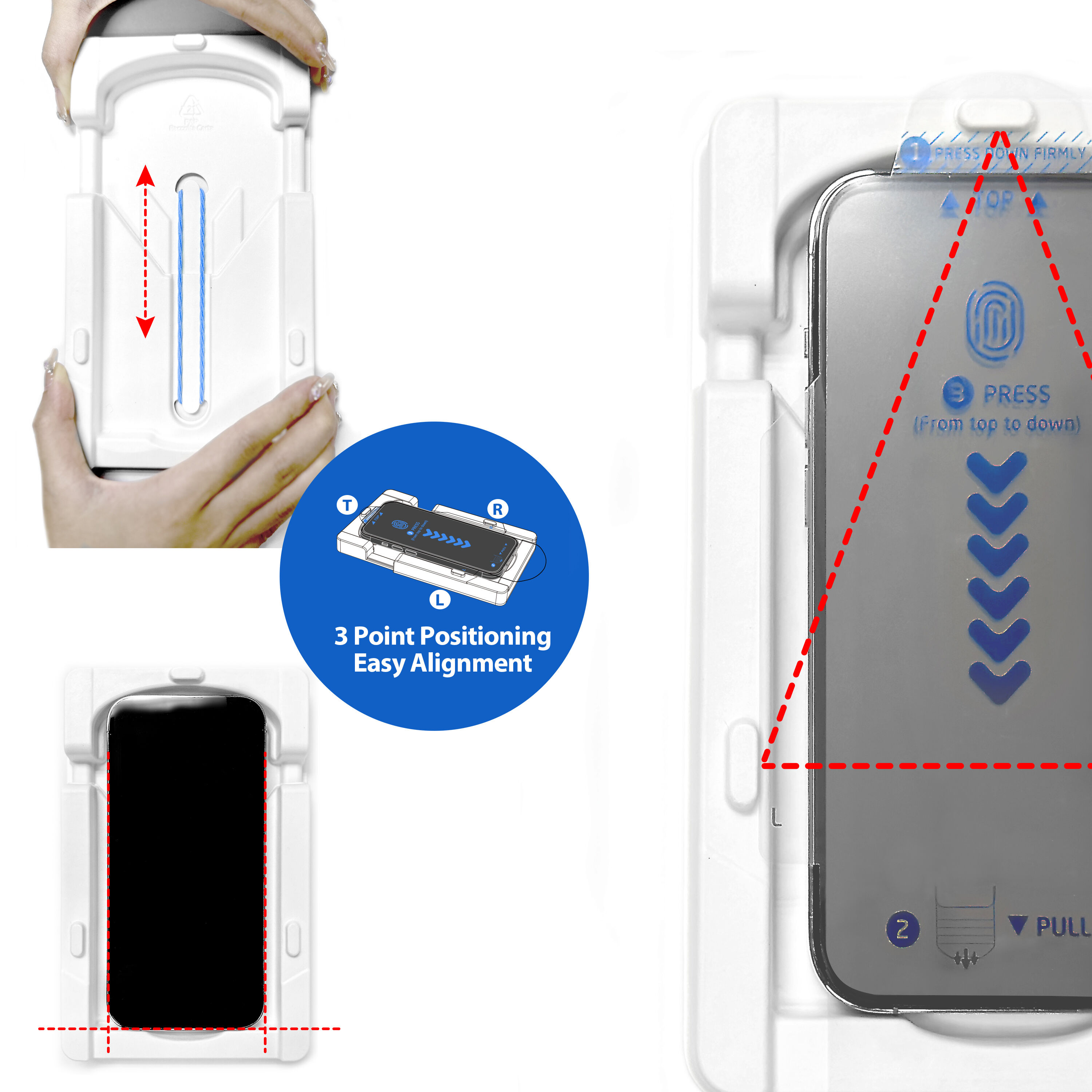 Buy Wholesale China High Quality Screen Protector Adjustable Quick ...