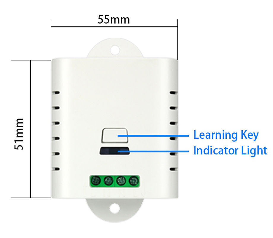 Rf Remote Control Switch Ac80-260v 1 Ch 2000w Industrial Irrigation ...