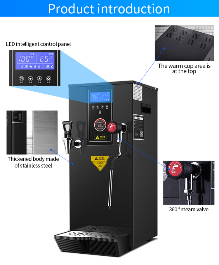 Factory Kitchen Appliance Electric Drinking Kettle Stainless Steel ...