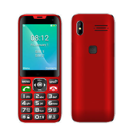 2.8 Inch Volte Unlocked 4g Feature Phone Dual Sim Big Battery Keypad 4g ...
